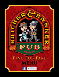 Menu|The Butcher and Banker